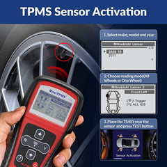 Autel MaxiTPMS TS401 TPMS Diagnostic and Service Tool – Autelonline.com